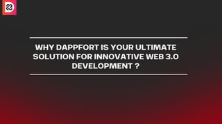 Web3.0 Development Services | PPT