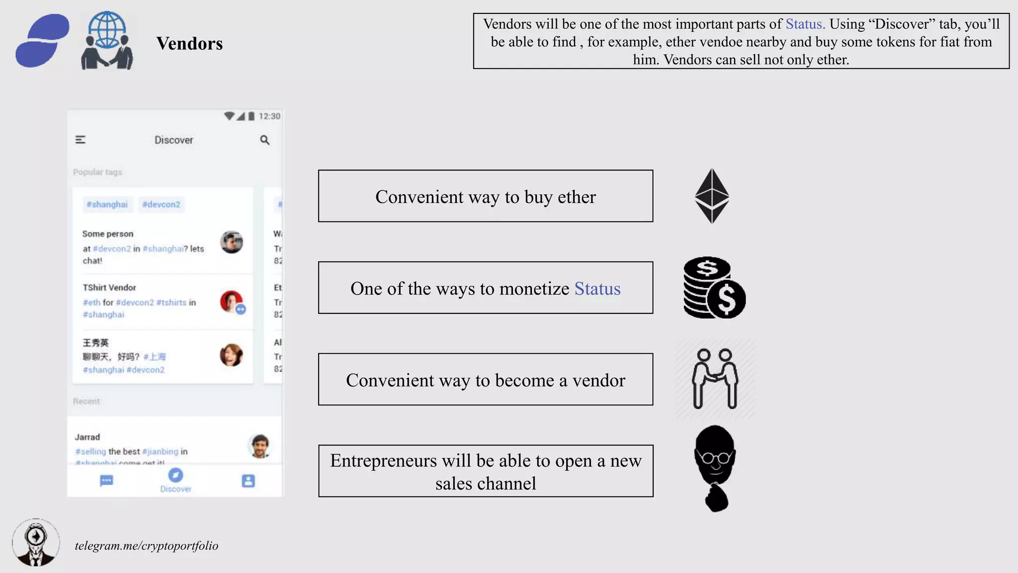 Dapp review status + interview with jarrad | PPT