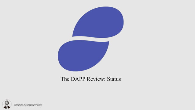 Dapp review status + interview with jarrad | PPT