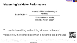 Analyzing Geospatial Distribution in Blockchains | PPTX