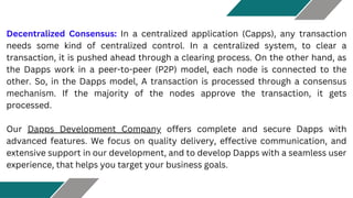 DApps Development Company | PPT
