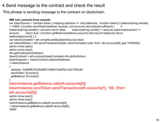 Dappsmedia smartcontract _write_smartcontracts_on_console_ethereum | PPT