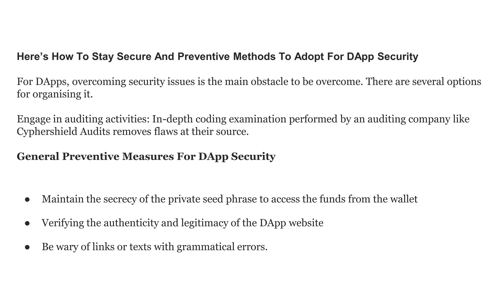 DApps_ Security Issues, Hacks, and Preventive Measures.pptx