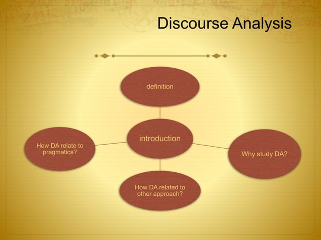 Discourse Analysis ppt | PPT