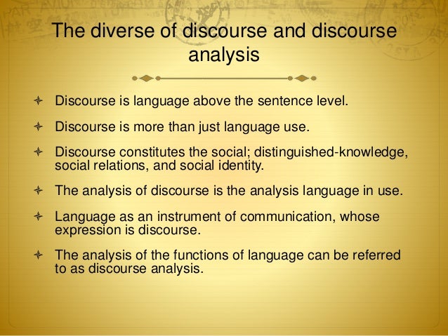 Discourse Analysis ppt