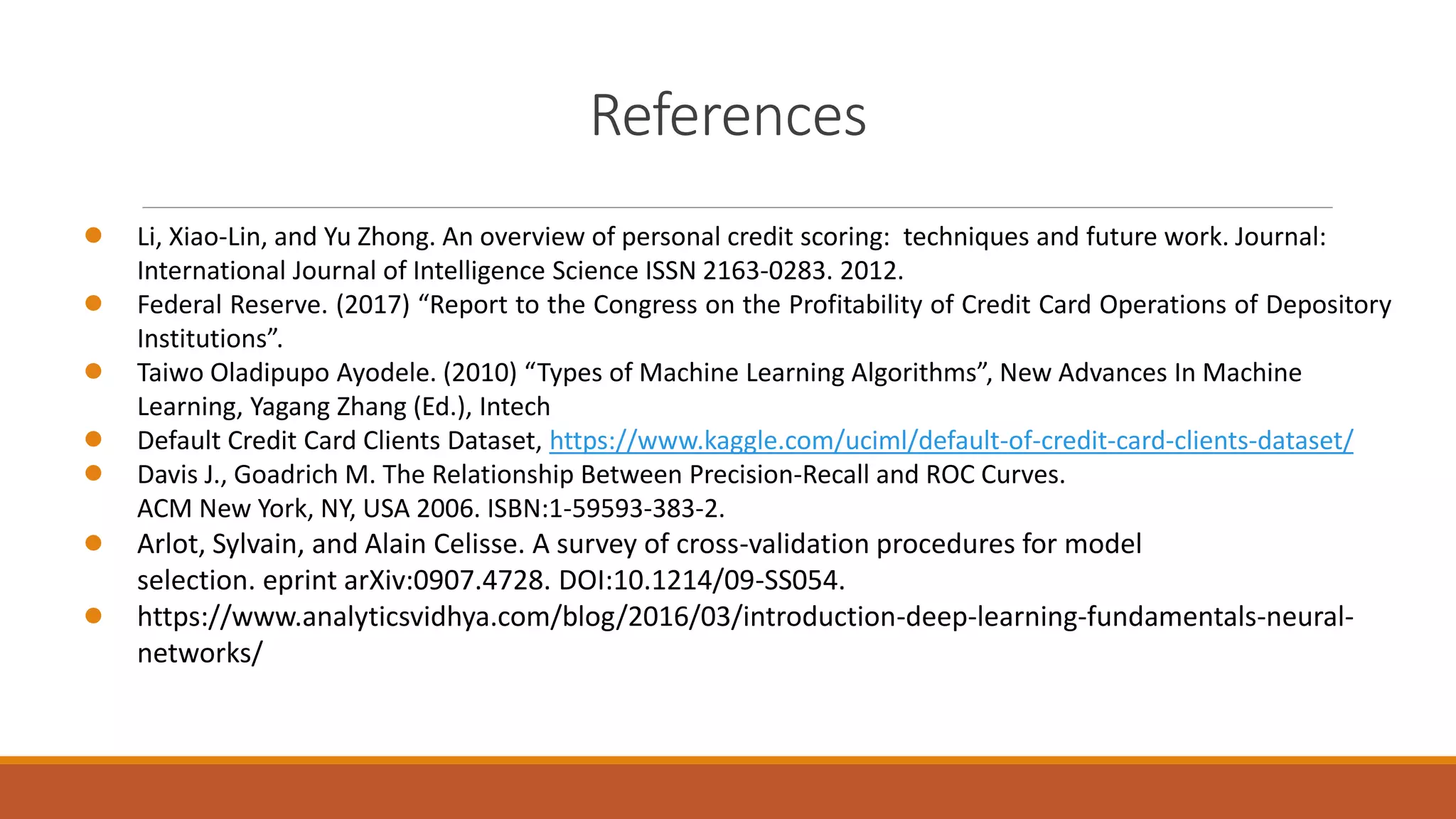 Machine Learning Project - Default credit card clients | PDF | Credit Cards | Personal Debt