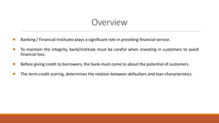 Machine Learning Project - Default credit card clients | PDF