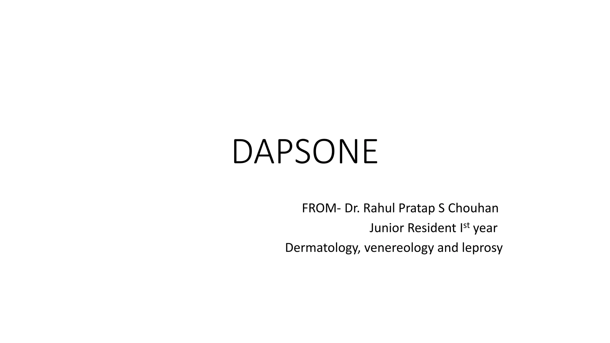 Dapsone.pptx