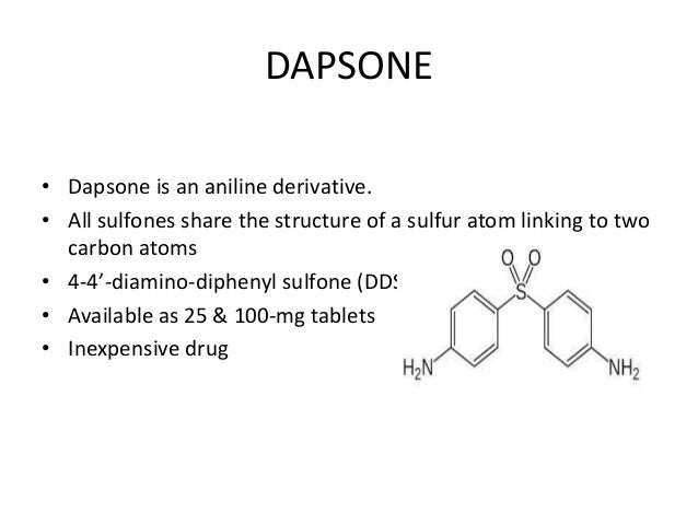 Dapsone, colchicine