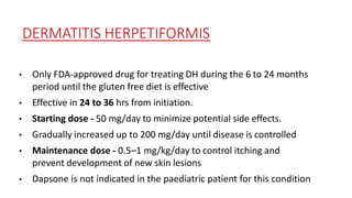 DAPSONE drug uses, mechanism and review dermatology | PPTX