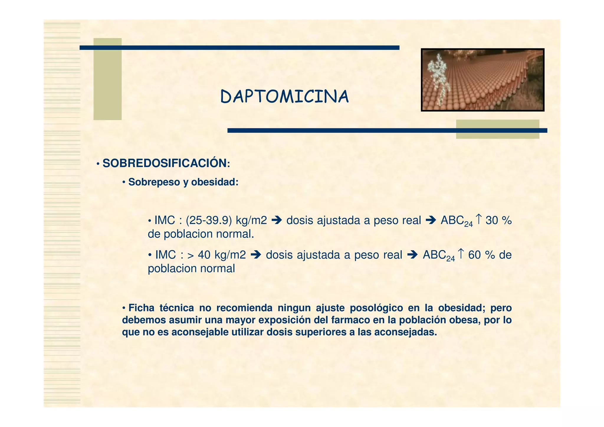 Daptomicina uso y riesgos asociados | PDF