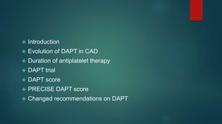 DAPT trial | PPTX