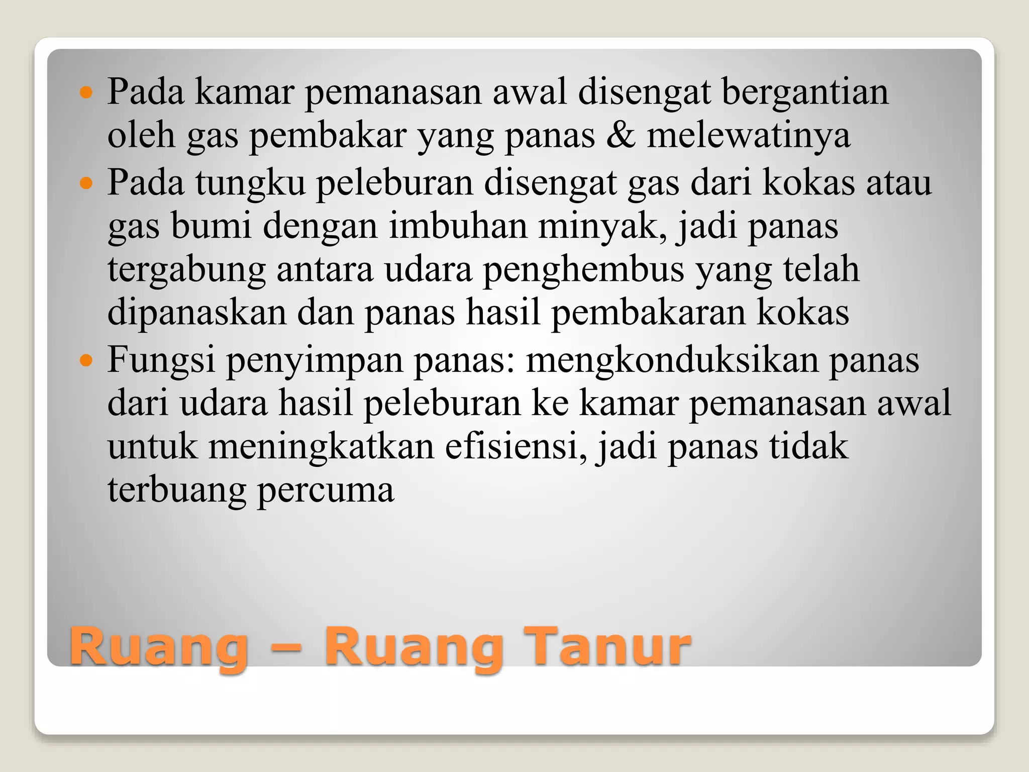 Dapur atau tanur siemens martin new | PPTX