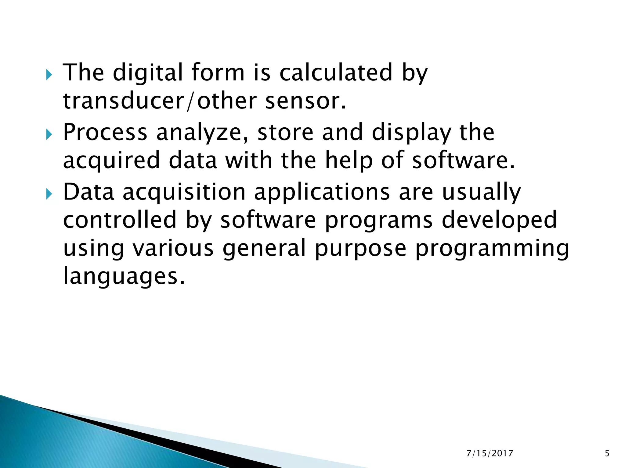 A Wireless Data Acquisition System for Induction Motors | PPT