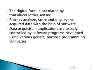 A Wireless Data Acquisition System for Induction Motors | PPT