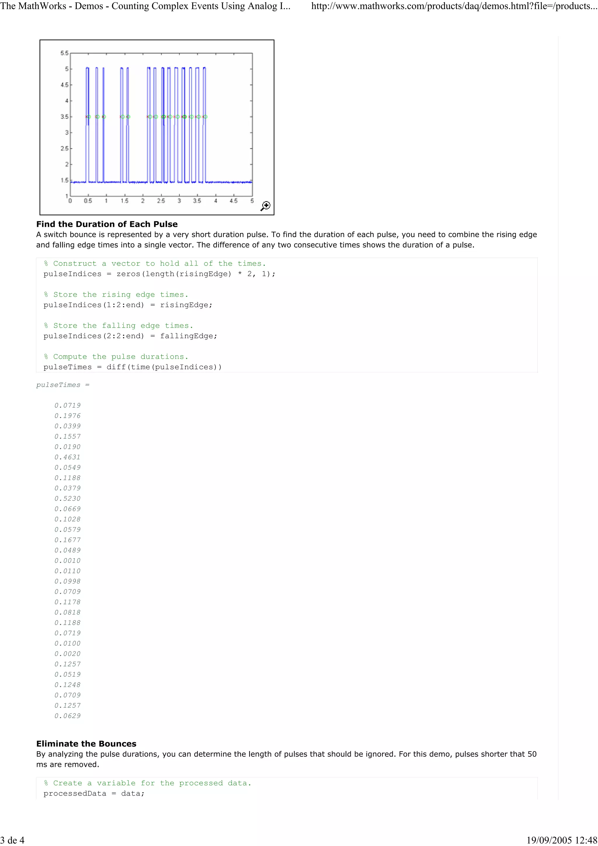 Daq toolbox examples_matlab | PDF