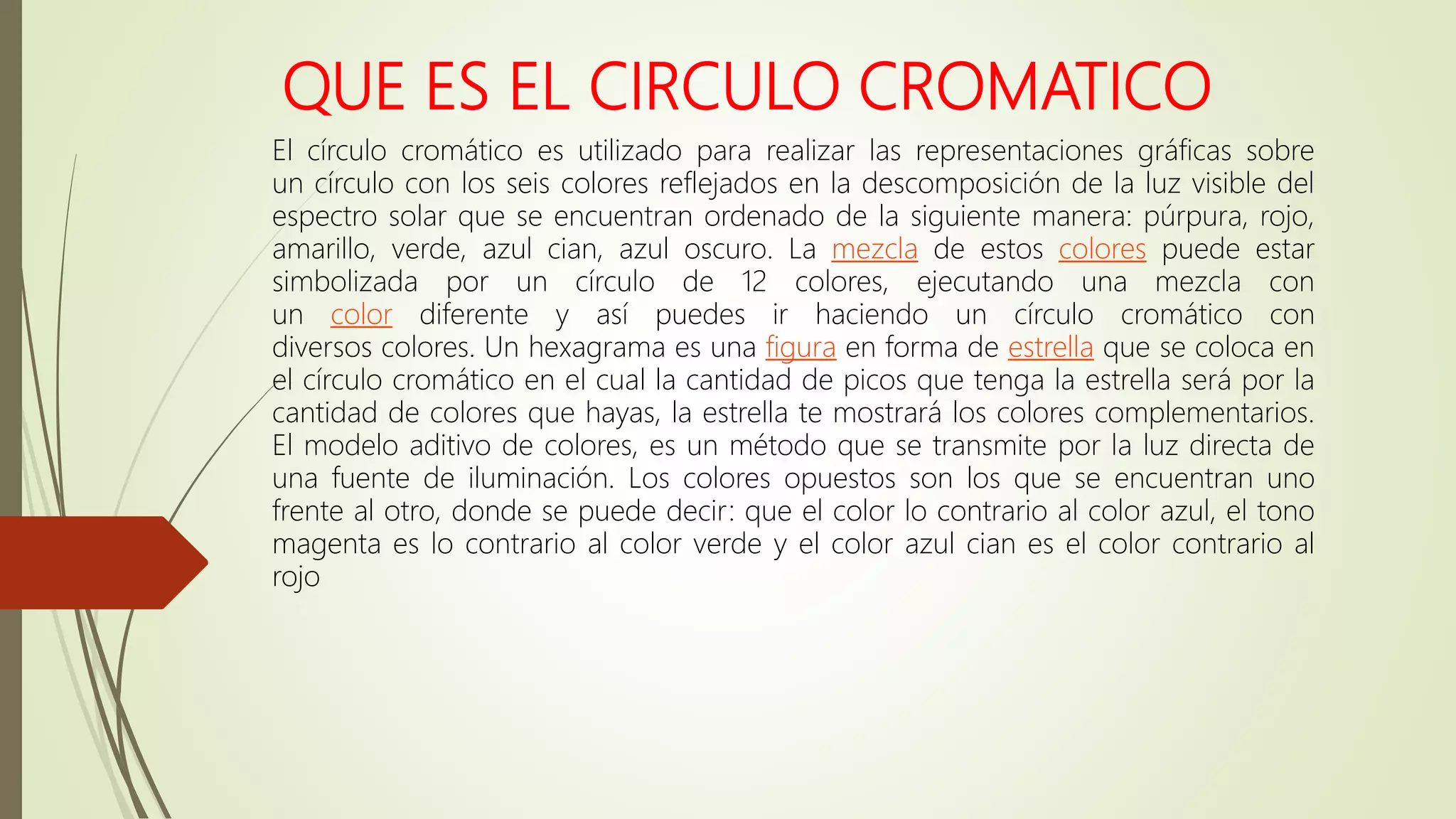 circulo cromatico | PPT