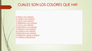 circulo cromatico | PPT