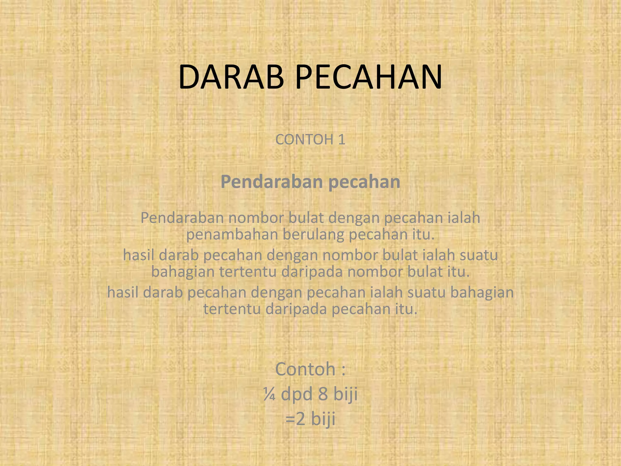 Darab pecahan | PPTX