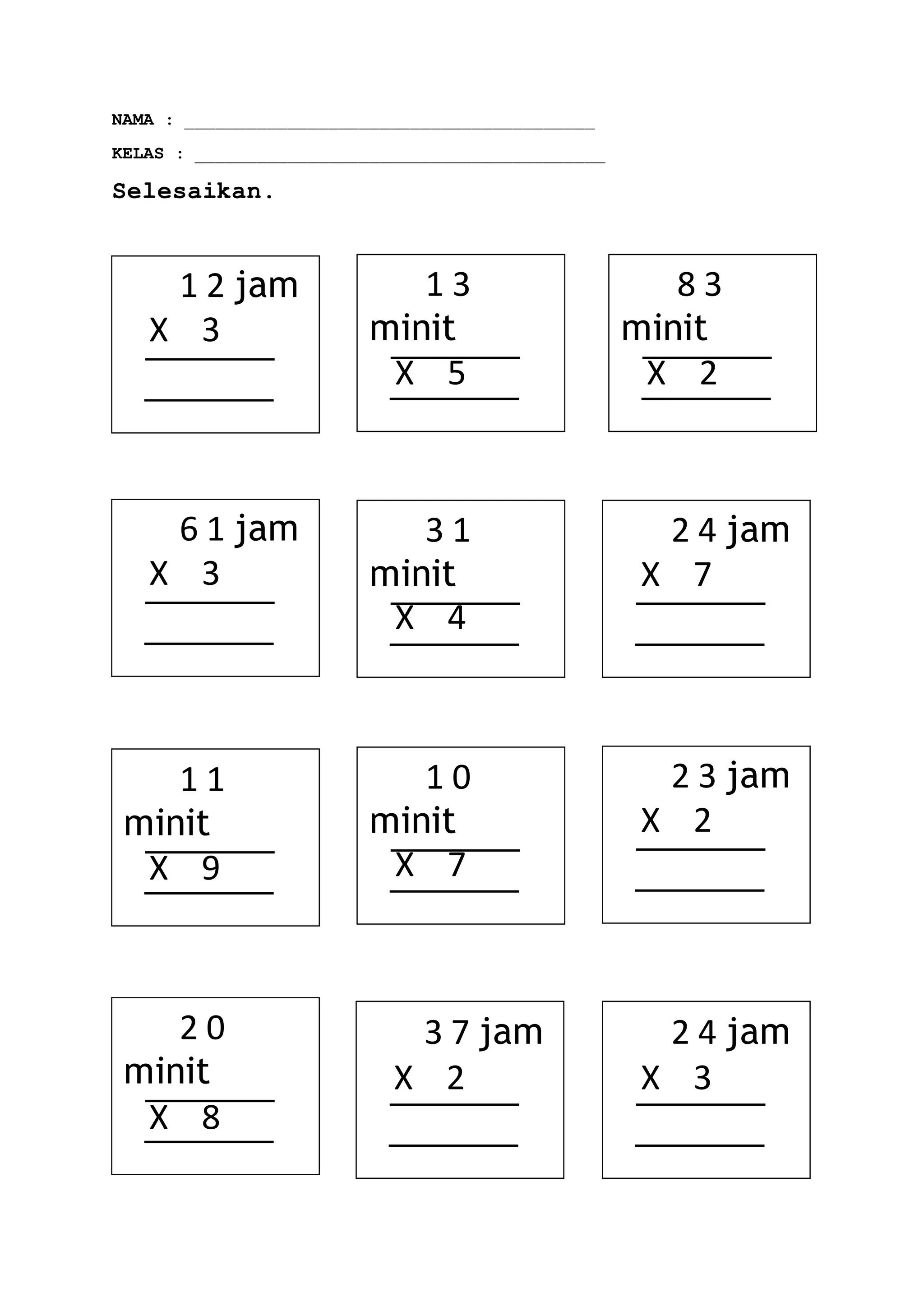 Darab tahun 3 | DOCX