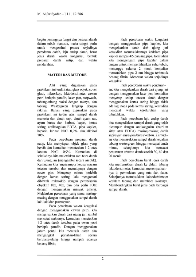 Darah i preparat darah natip | DOCX