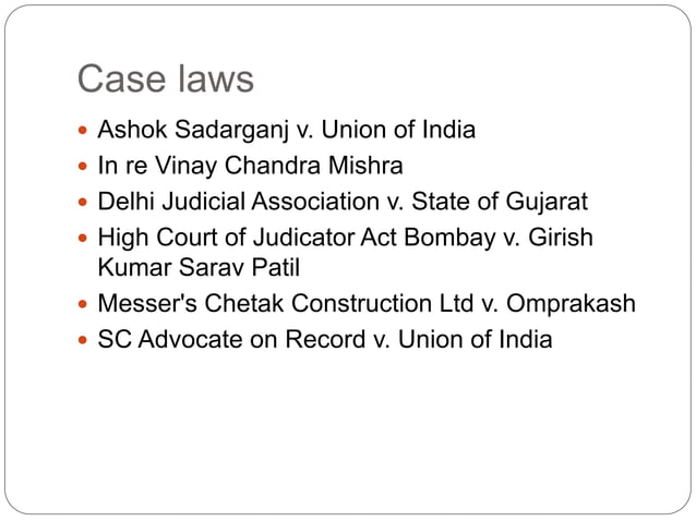 Independence of Judiciary | PPTX | Law