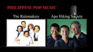 PHILIPPINE POP MUSIC | PPTX