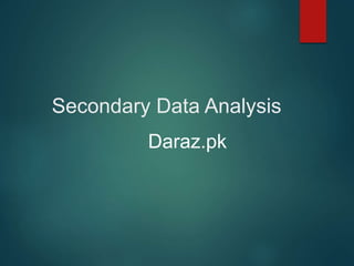 Daraz.pk presentation | PPTX