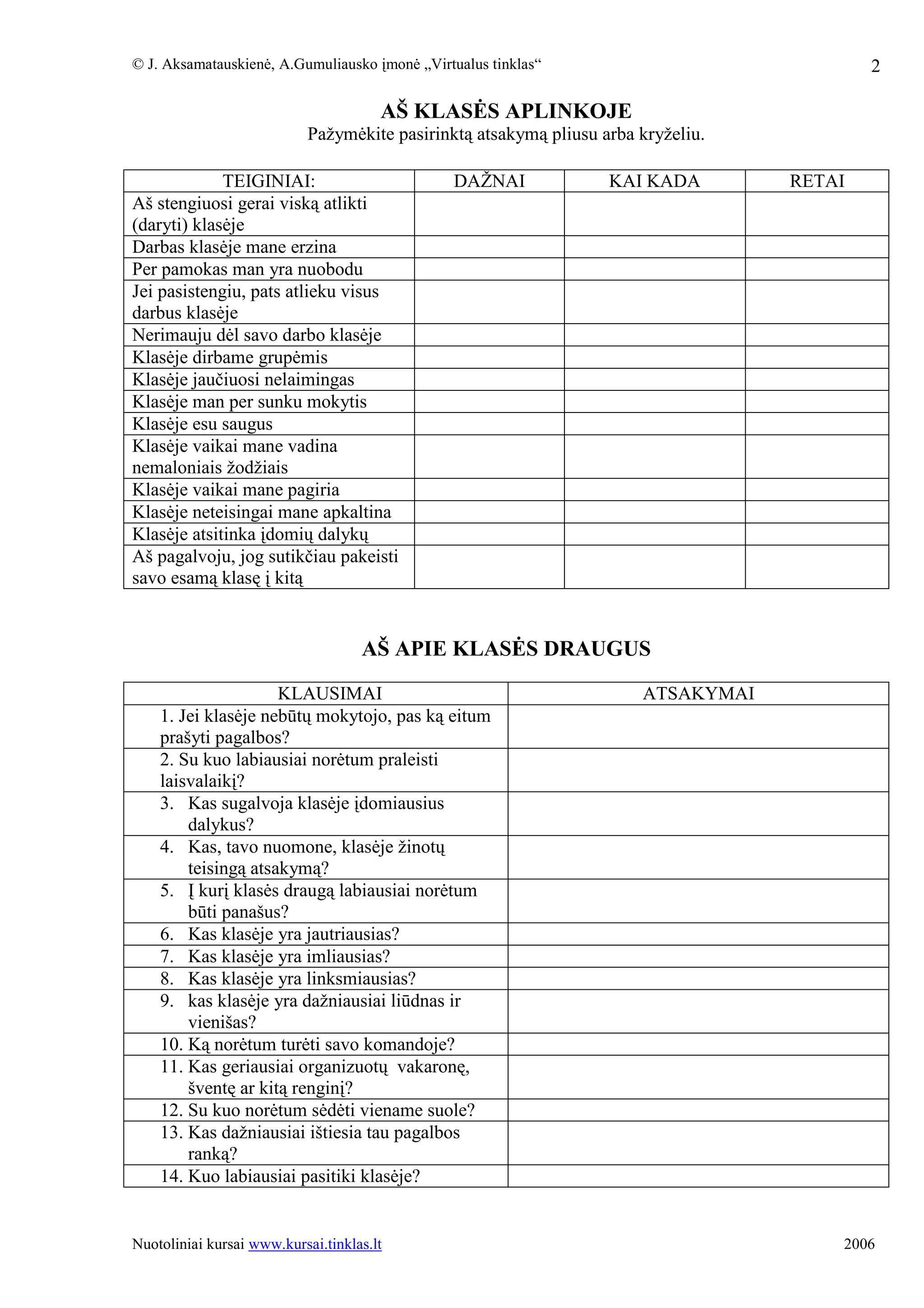 Darb darbas su-aukletiniais | PDF