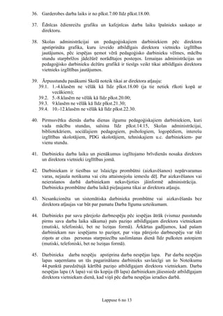 Darba kārtības noteikumi 2017 | PDF