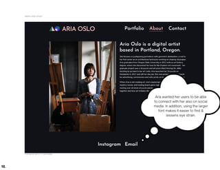 Darby slaton casestudy | PDF | Design | Fine Art