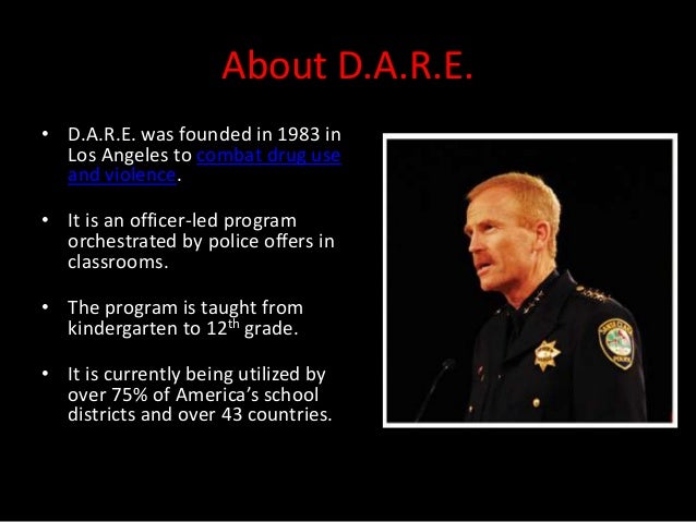 How the D.A.R.E. Program Helps Kids