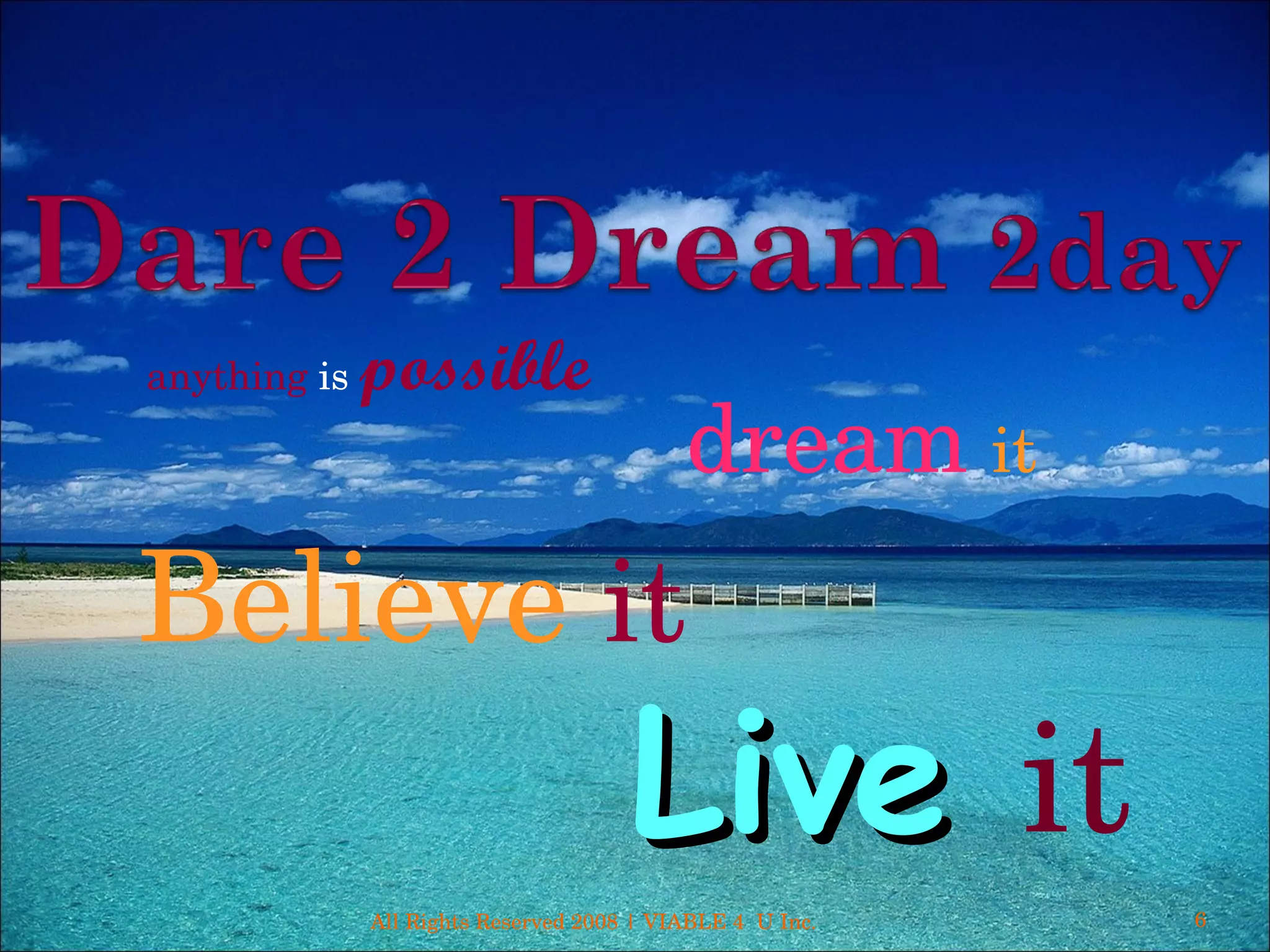 Dare 2 Dream | PPS