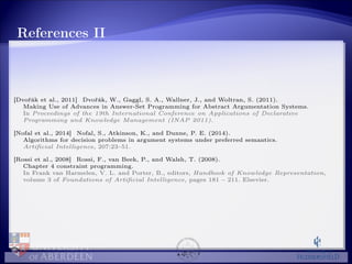 Argumentation Extensions Enumeration as a Constraint Satisfaction Problem: a Performance ...