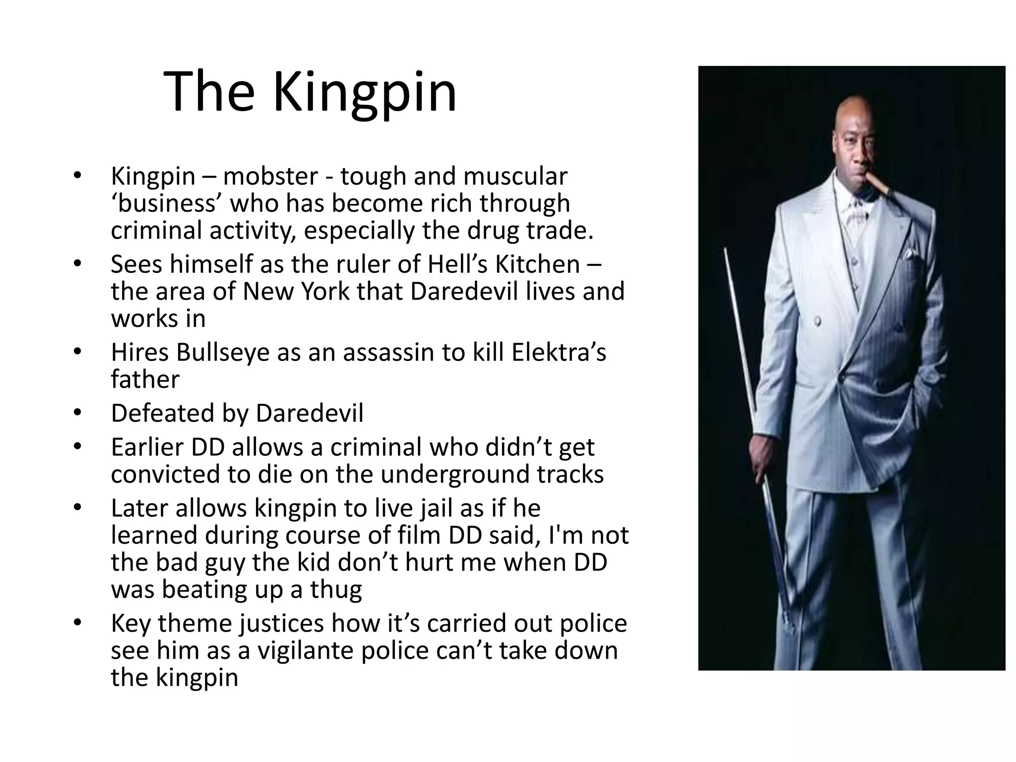 Daredevil (mark steven johnson 2003) | PPTX | Arms & Ammunition | Sensitive Topics