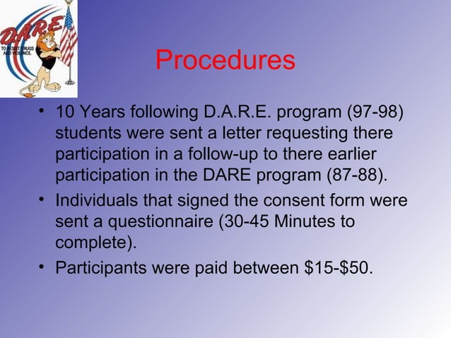 Dare program | PPT