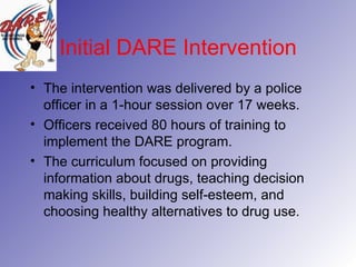 Dare program | PPT