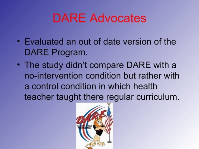 Dare program | PPT