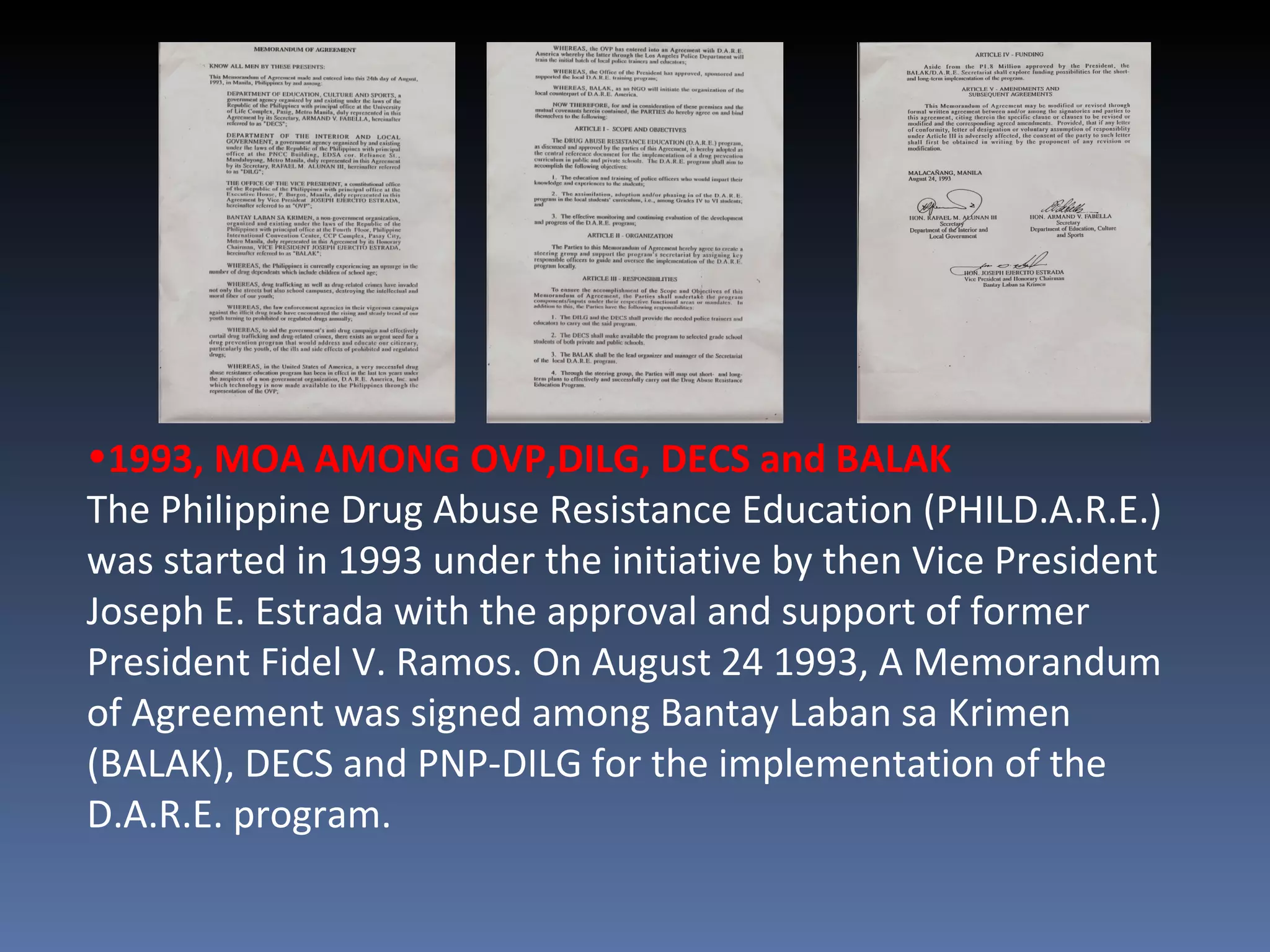 Dare program presentation | PPT