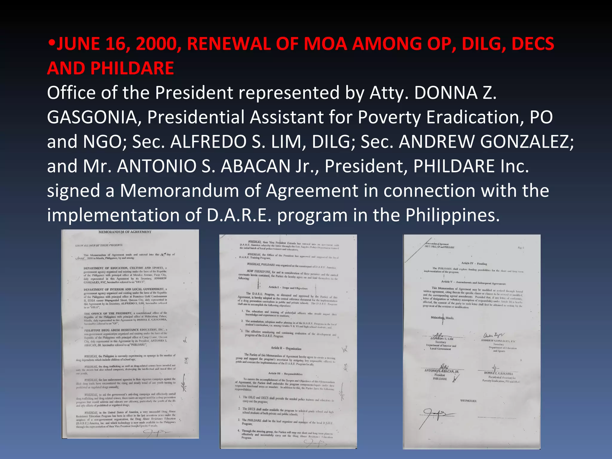 Dare program presentation | PPT