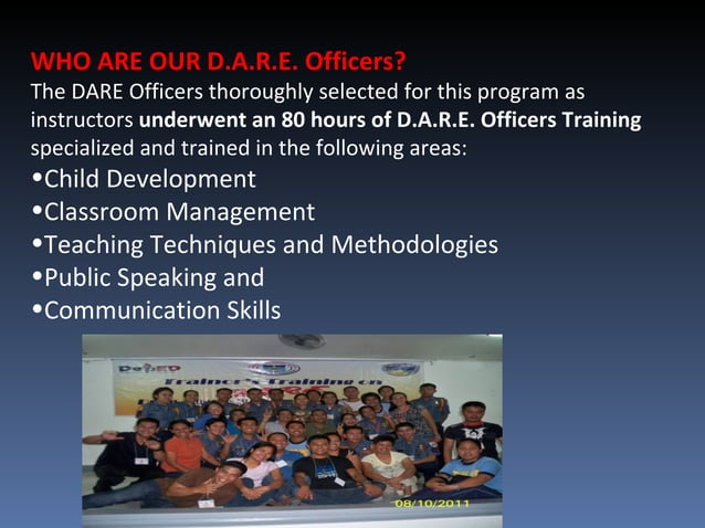 Dare program presentation | PPT