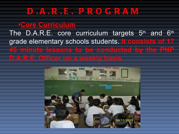 Dare program presentation