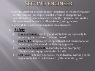 Marine engineering department | PPTX