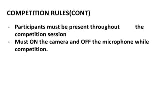 DARE TO SPELL COMPETITION 2021.ppt