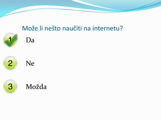 Sigurnost na internetu - kviz | PPT