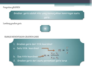 Daring gradien pgl pertemuan 2 | PPT