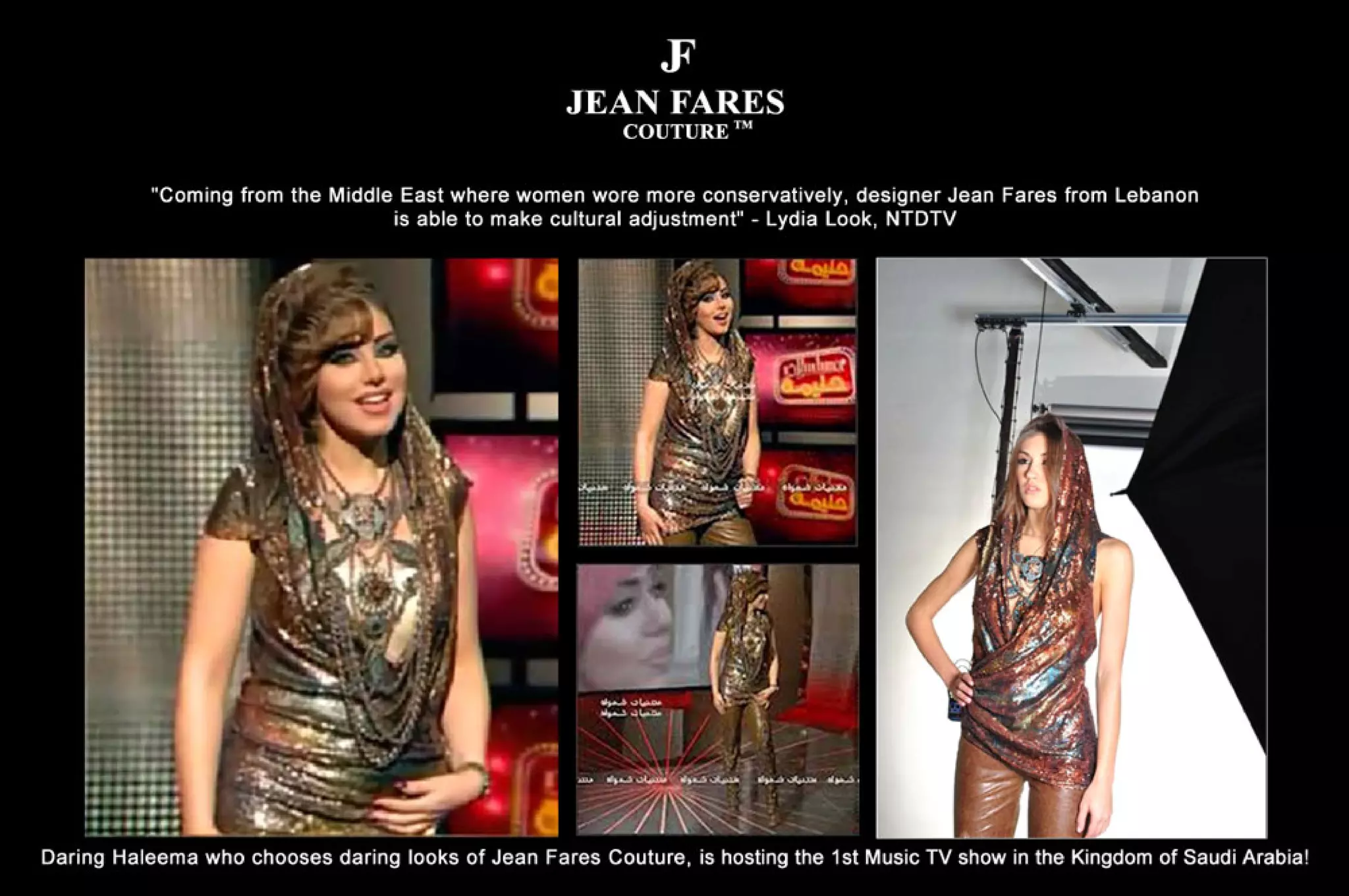 Daring Haleema wears Jean Fares daring designs! | PDF