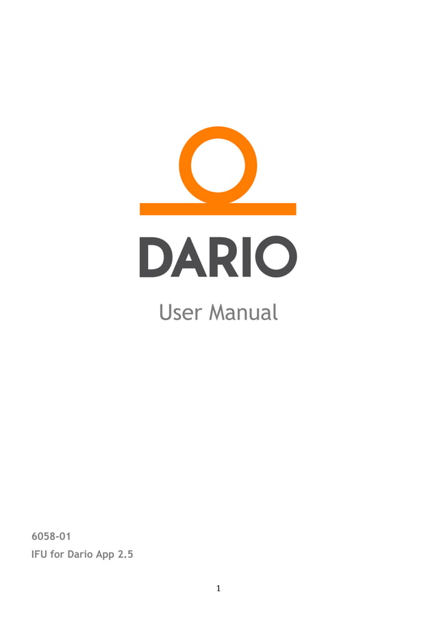Dario Diabetes Management App | PDF