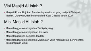 Penyusunan Visi , misi, dan tujuan organisasi | PPTX