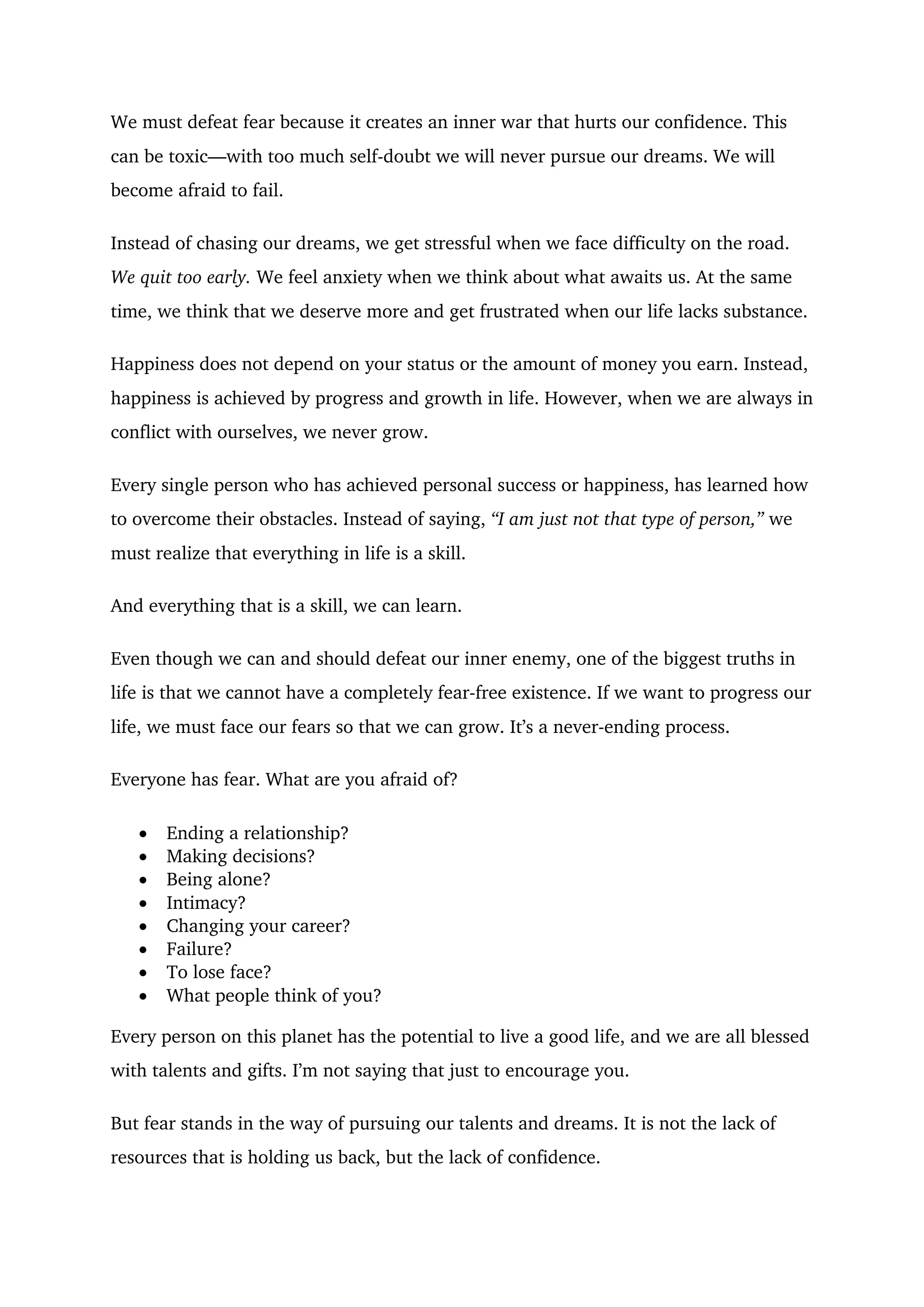 Win Your Inner Battles | PDF